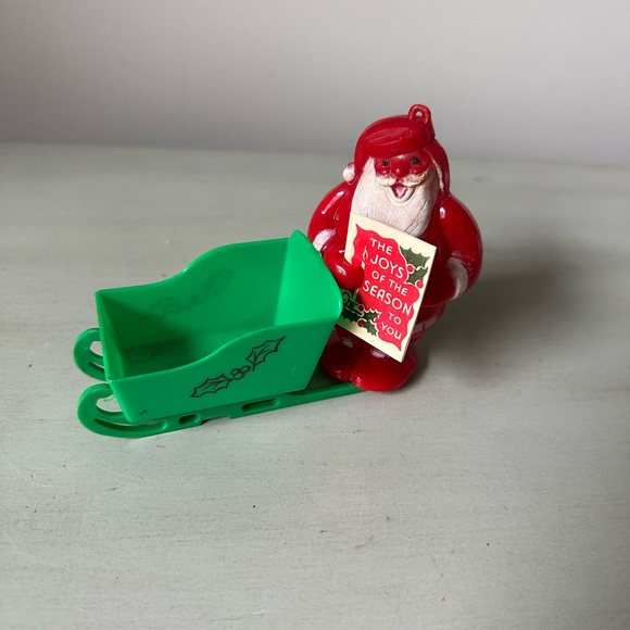 e rosen | Holiday | Vintage E Rosen Co Candy Holder Plastic Santa Claus ...